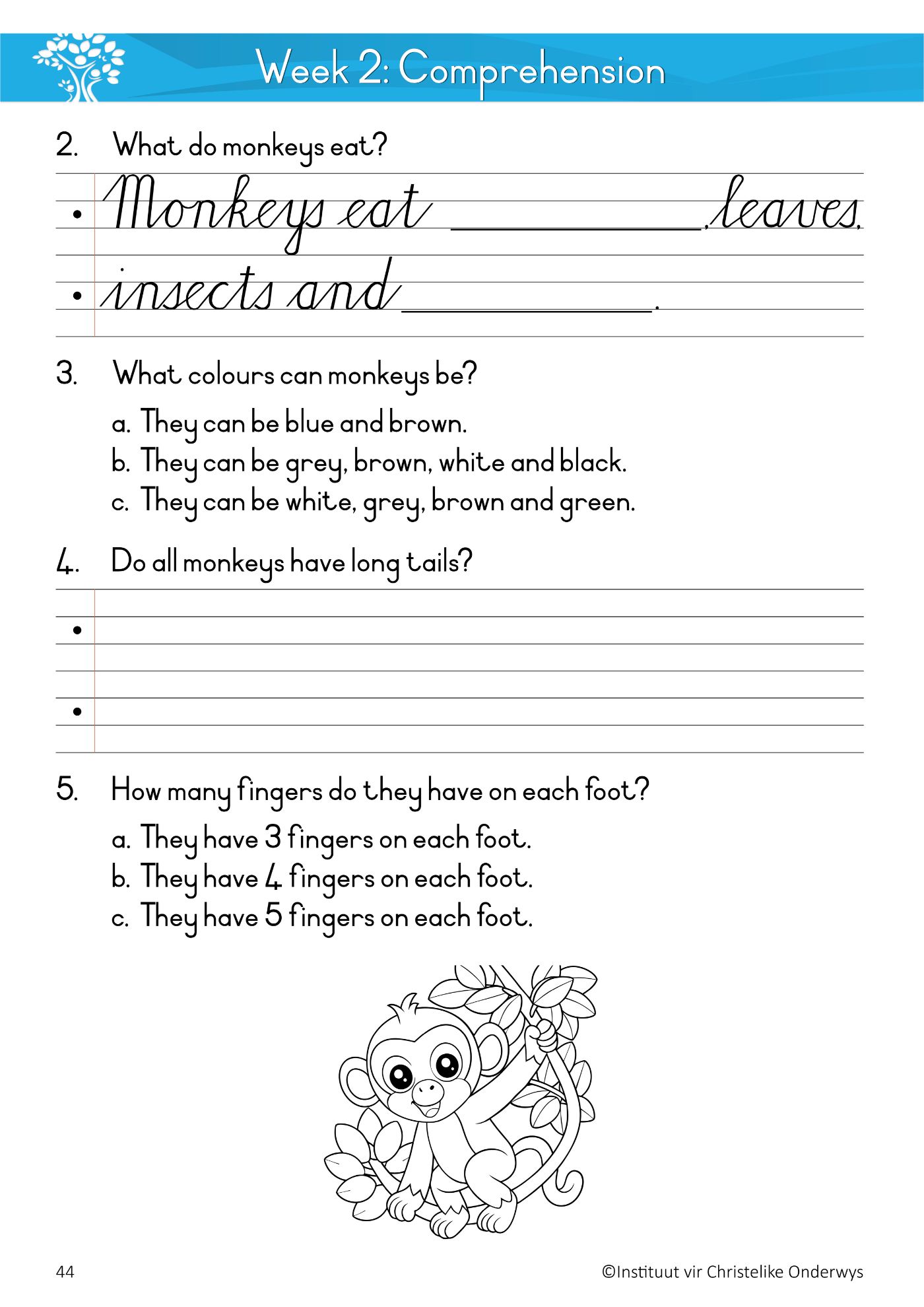 Boekenhout.English Gr 3 Workbook 1 (Waterstroom) Kleur